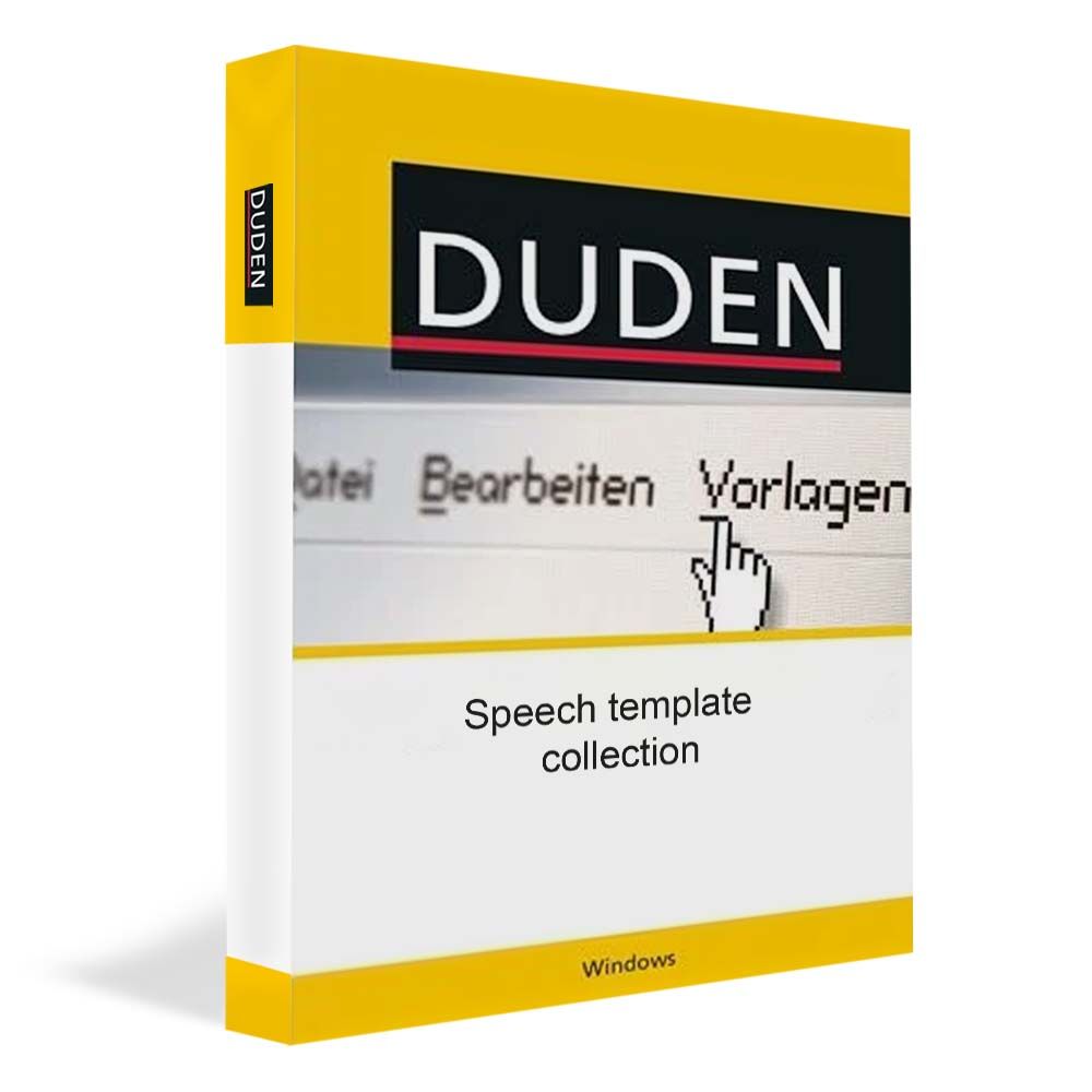 Utilità :: Duden :: Duden template collection - speeches